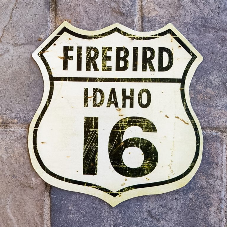 Firebird Idaho 16 Metal Sign - Firebird Raceway